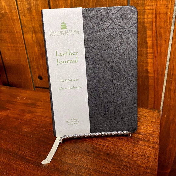 Gallery Leather | Office | Vintage Gallery Leather Leather Journal Nwt ...